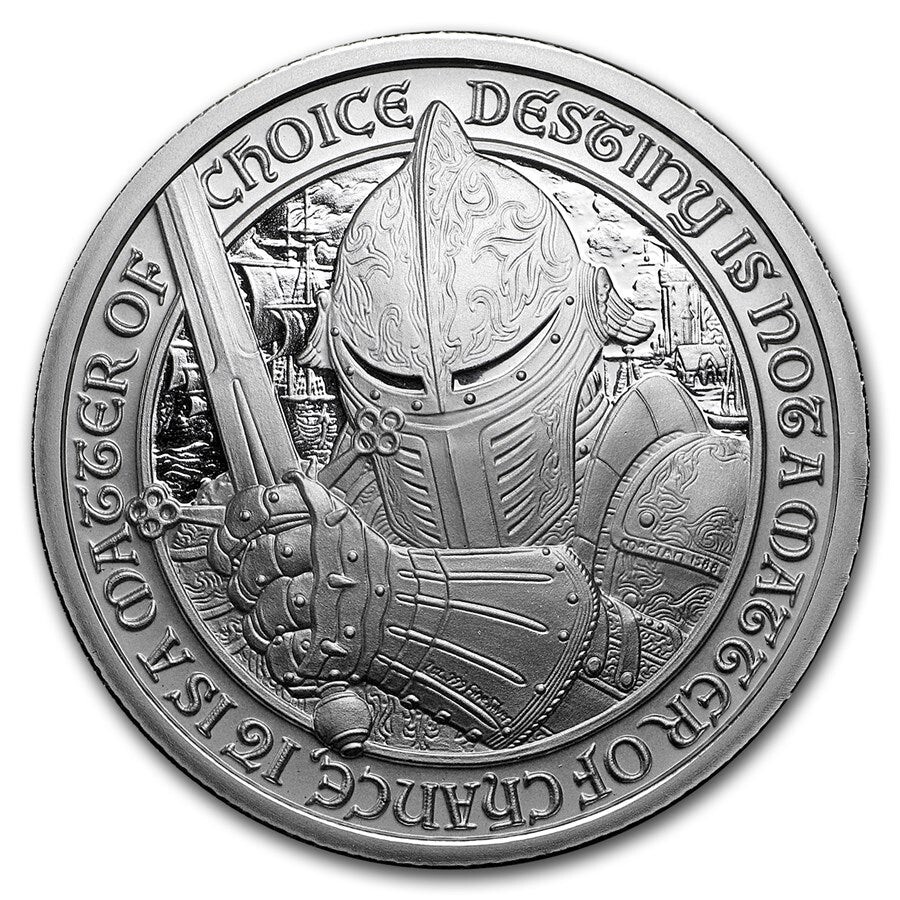 The Destiny Coin 6 - The CLANSMAN - 2 oz .999 FINE Silver BU Round - IN ...
