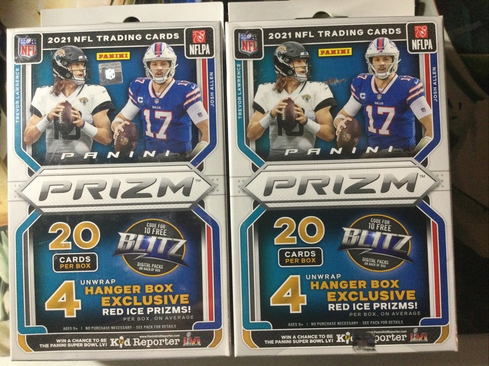 2021. PANINI PRIZM FOOTBALL 2. HANGER BOX LOT FACTORY SEALED,,,,,,,, | eBay