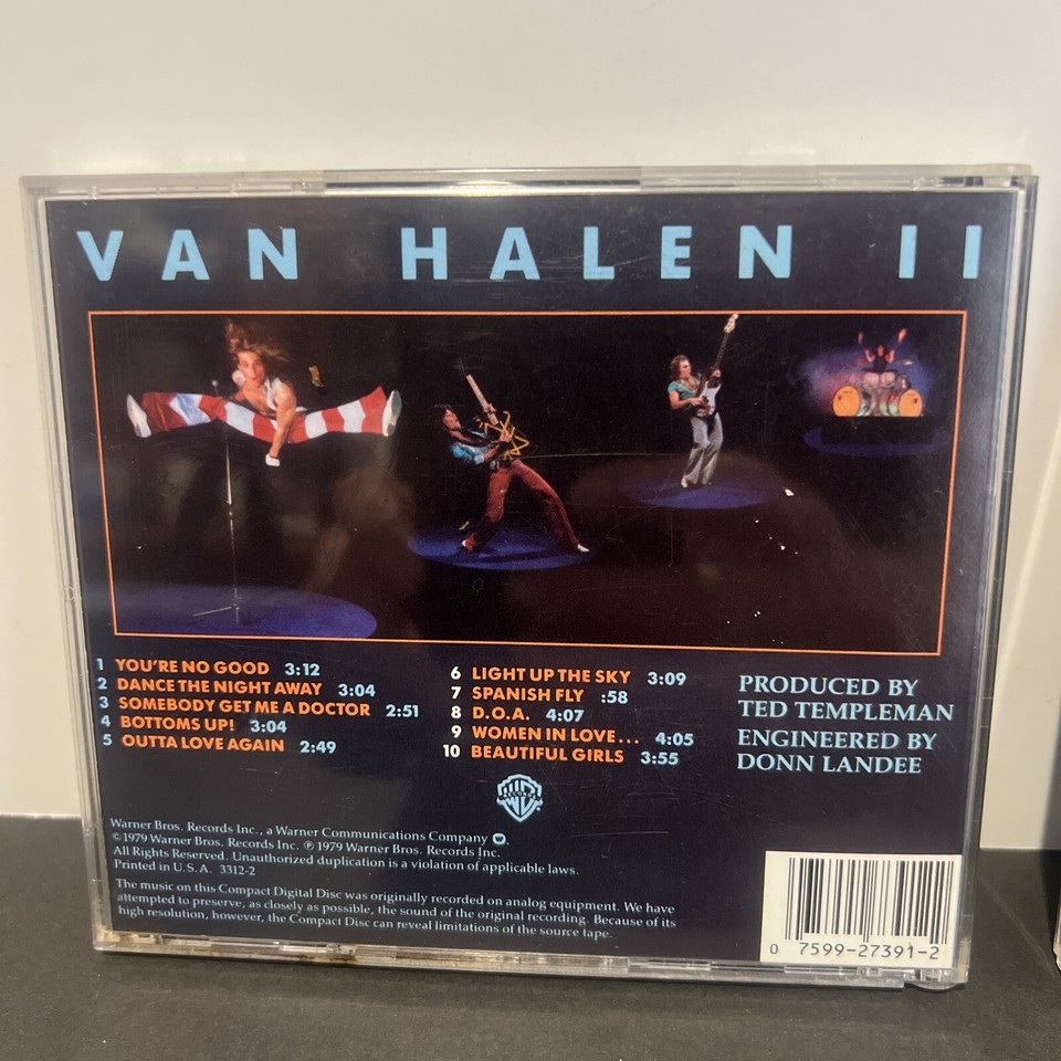 Van Halen 2 CD Lot Van Halen 2 Remastered & Van Halen 3 | eBay
