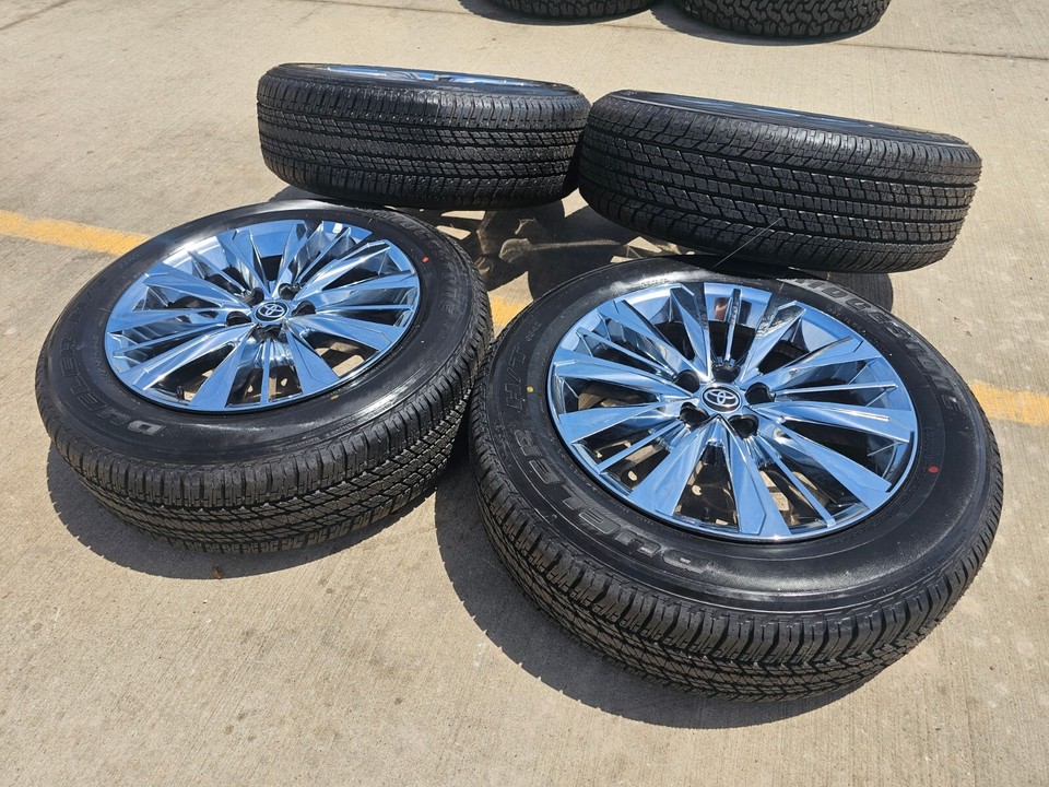 20" Toyota Grand Highlander OEM wheels rims tires Lexus TX350 2024 2025 ...