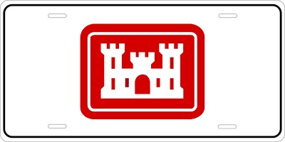 US Army Corps of Engineers License Plate Custom Car Bike Motorcycle | eBay