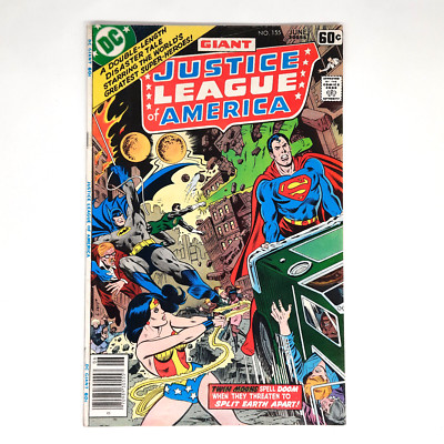 DC Comics Justice League Giant JLA #155 Batman Superman Vintage Comic ...