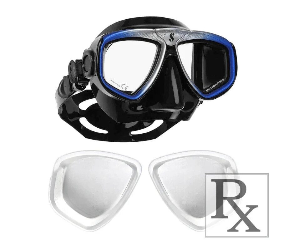 ScubaPro Zoom Prescription Scuba Dive Mask with Optical Vision ...