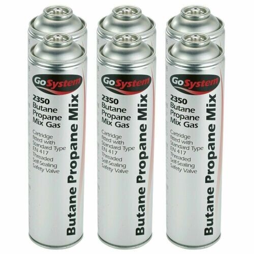 Go Systems G2350 Butane Propane Mix Gas Cartridge 350 Grams Pack Of 2,4 ...