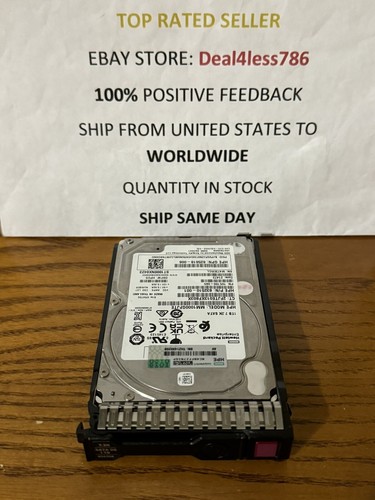 655710-B21 656108-001 HP 1TB 6G 7.2K 2.5" SATA MDL HARD DRIVE WITH TRAY ...