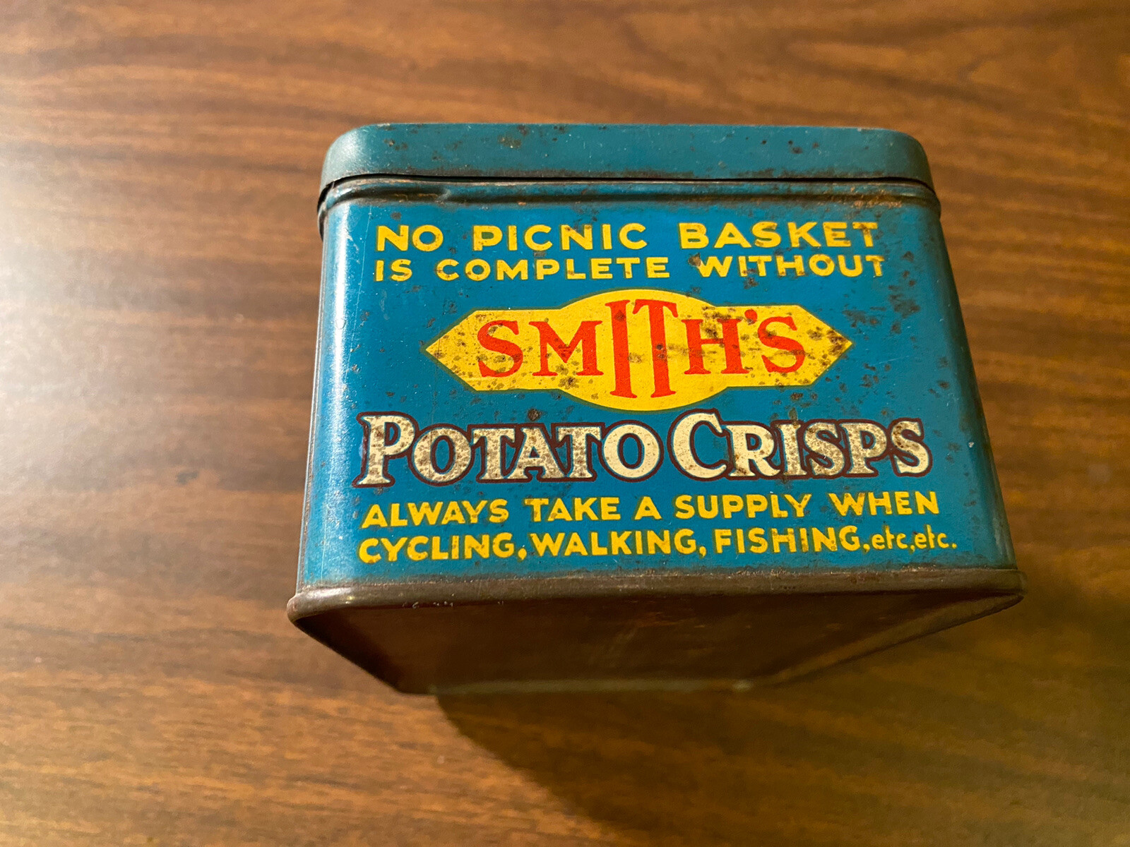 World Famous Smith’s Potato Crisps Tin Box (empty) | eBay