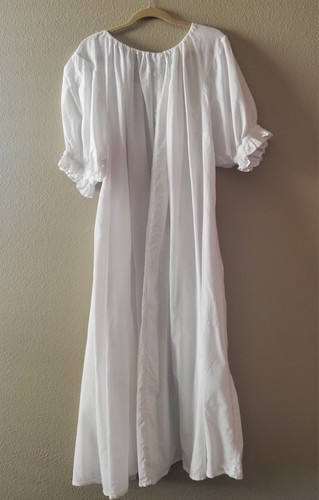 Holy Clothing Chemise Dress White Cotton 4X SCA RenFaire Medieval ...