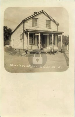 Mendham NJ New Jersey (Brookside) Store & Post Office c1908 RPPC ...