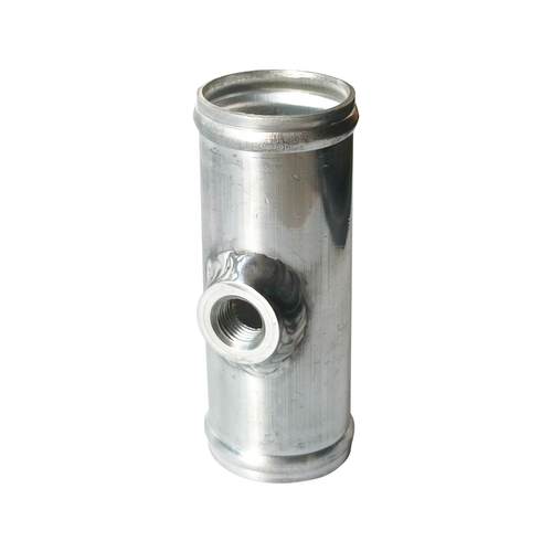 Aluminum Radiator 1-1/4" 32mm OD Inline Hose Adapter Connector 1/4NPT ...