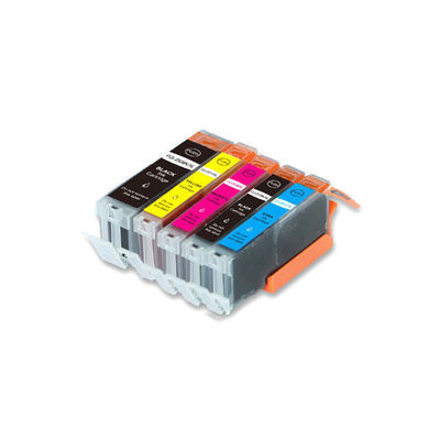 5 PK Printer Ink + Chip for Canon PGI-250 CLI-251 MG5420 MG5422 MG5520 ...