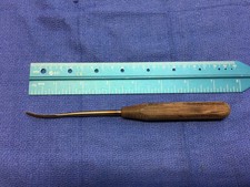 Synthes 399.36 Periosteal Elevator 6mm Curved Blade Round Edge for sale ...