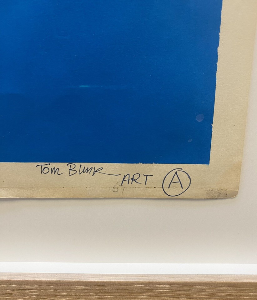Rare 1/1 TOM BUNK 1985 Gross Care Bears Final Box Art Original Painting ...