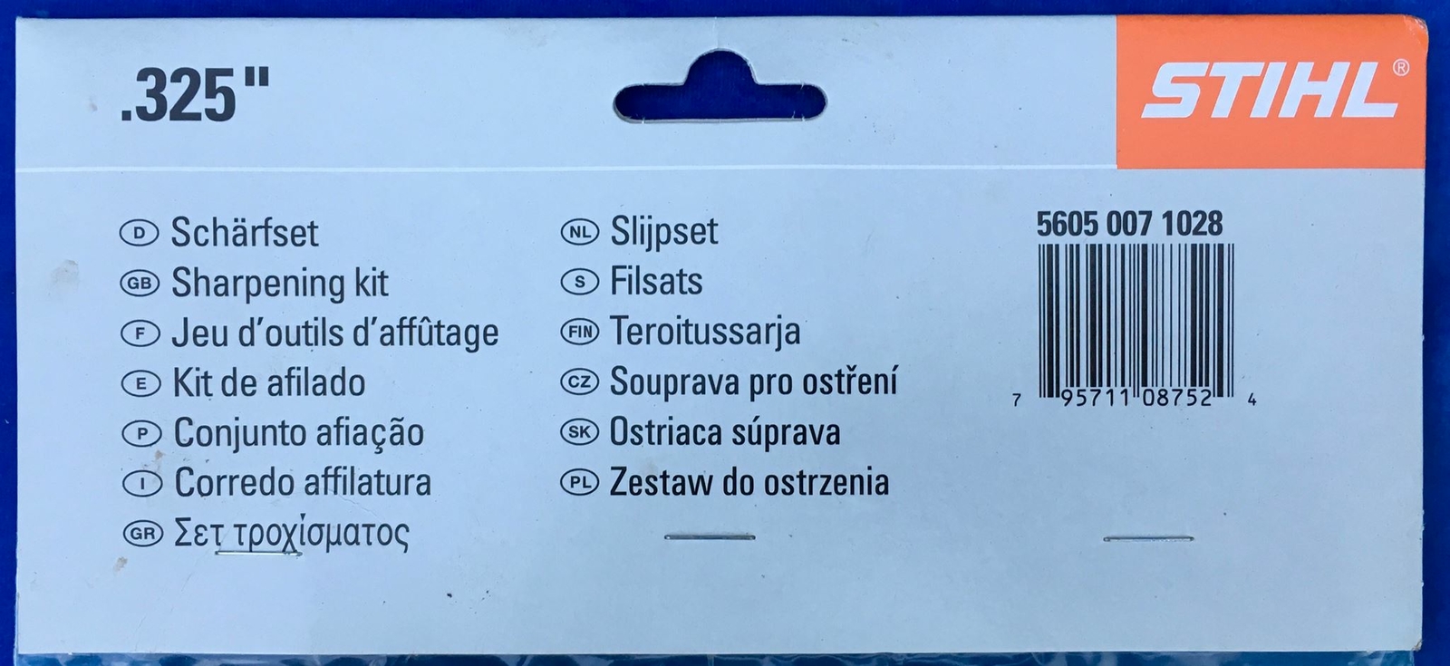 STIHL Genuine .325 Chainsaw Filing Kit # 5605 007 1028 | eBay