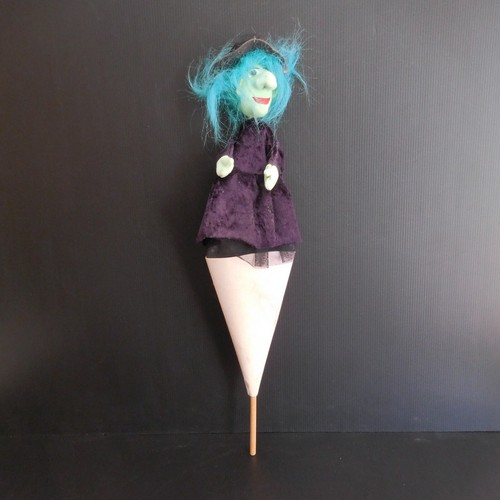 Handmade Vintage Witch Puppet MU MORAVSKA USTREDNA BRNO Czechia N5695 | eBay