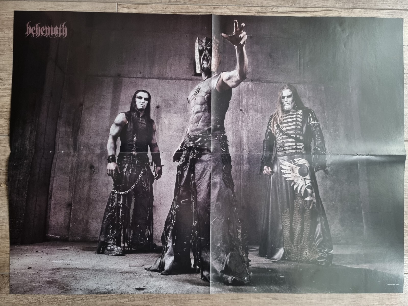 Poster: BEHEMOTH from 2009 - 22 x 16 in. (55 x 40 cm) - MINT CONDITION ...