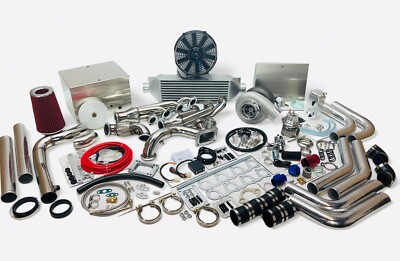 1996-2004 Ford Mustang 4.6L 2V GT45 Single Turbo Kit 1000HP 2 VALVE GT SN95