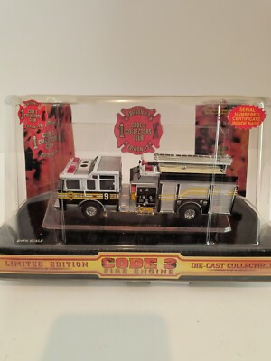 Code 3 Collectible Chiefs Edition #9 Pierce Dash Pumper #12259 NIB w ...