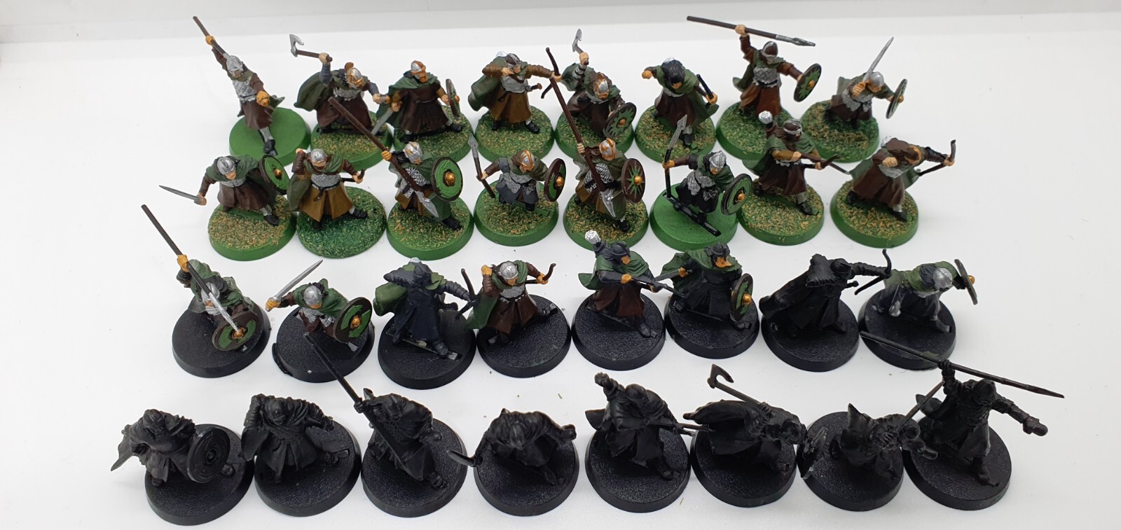 Multi-Listing Plastic models Good/Bad Orc Balrog Elf Rohan Dwarf ...