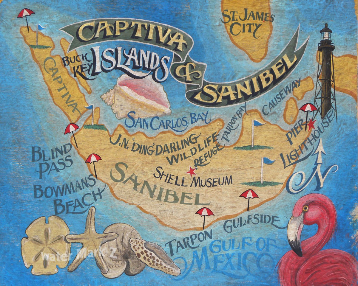 Beaches Of Sanibel Island Map The Best Place To Stay On Sanibel Island