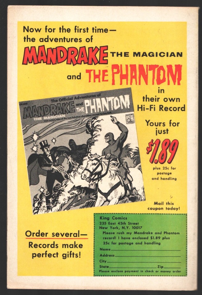 Flash Gordon #11 1967-King-Reed Crandall art-Great Wall of China story ...