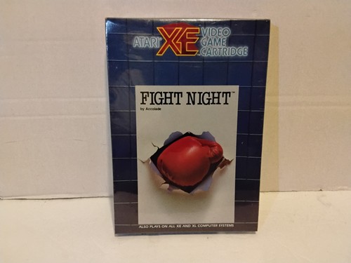 Atari XE/ XEGS Fight Night Cartridge Brand New Sealed RARE | eBay