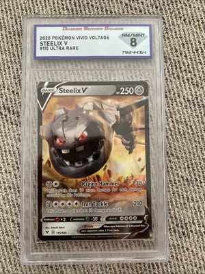 Pokémon TCG Steelix V Vivid Voltage 115/185 Holo Ultra Rare (2) | eBay