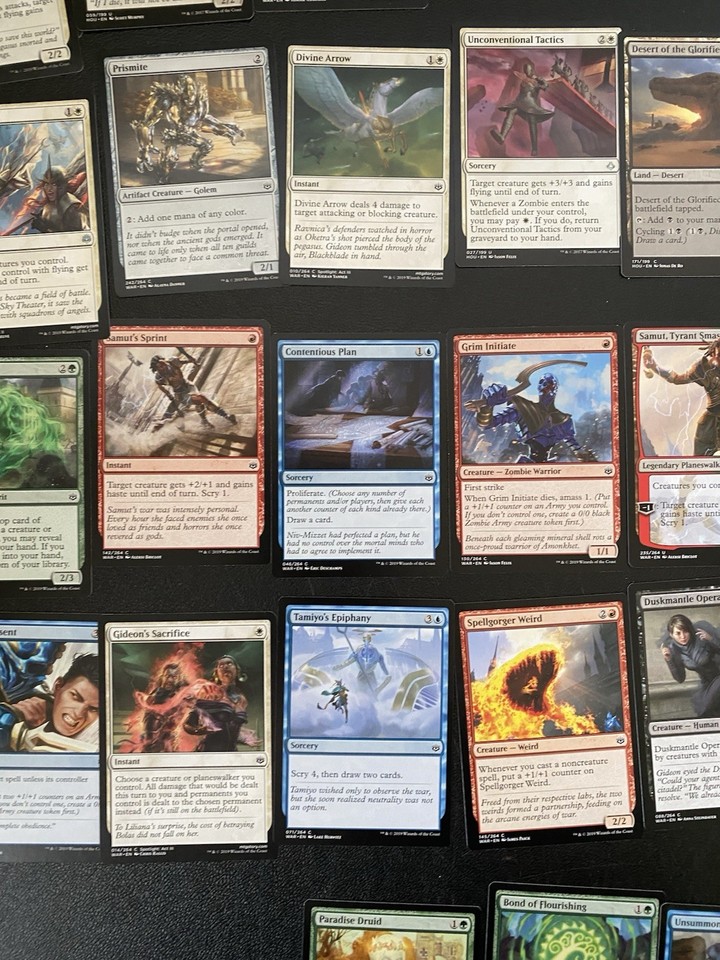 Magic The Gathering Incomplete Gideon Planewalker Deck 98 Cards | eBay