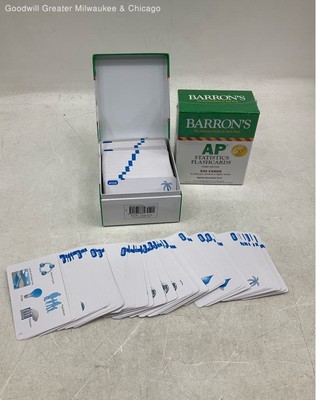Barron's AP Environmental Science & Sealed AP Statistics Flash Cards ...