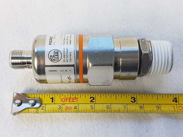 IFM PA3022 - PA-100-SBR14-A-ZVG/US - 9.6-32VDC 4-20mA - Port G-1/4 ...