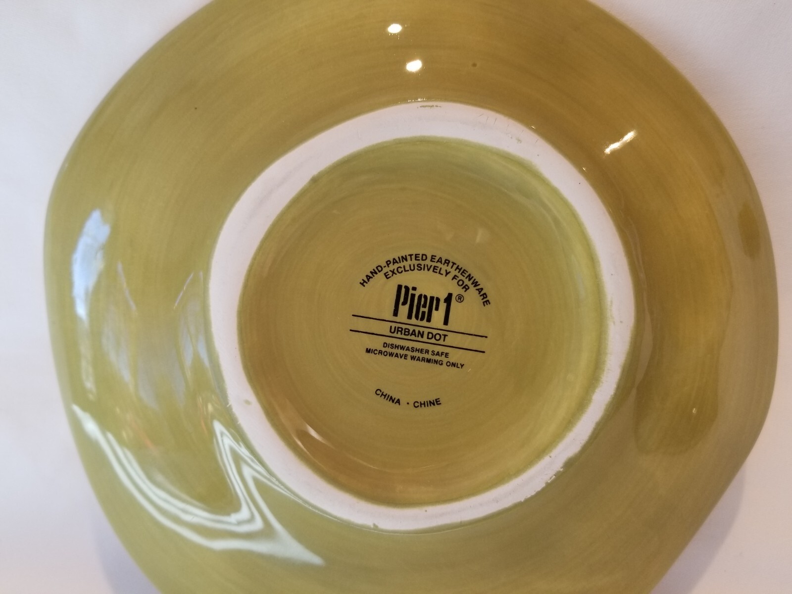 Urban Dot Plate Unique Slightly Irregular Shape Art Deco Vintage 2006 ...