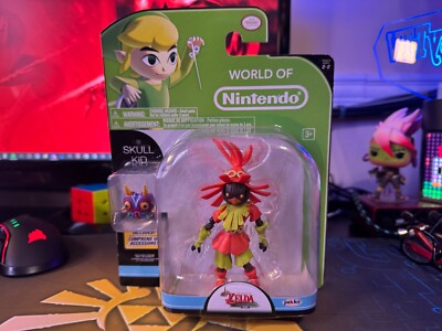 Jakks Pacific World of Nintendo Skull Kid 4" Action Figure Rare | eBay