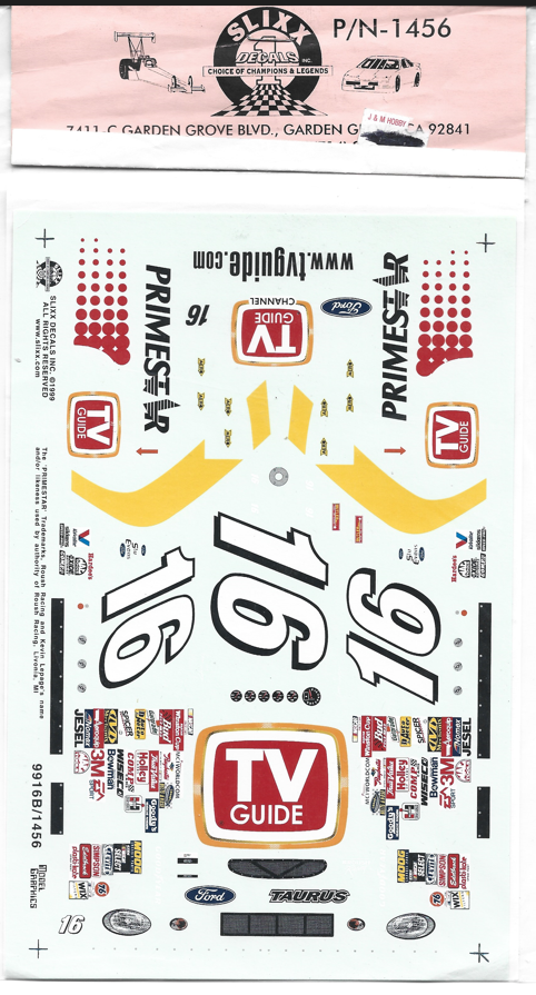 Slixx NASCAR Chevy Monte Carlo Royal Oak Charcoal #34 Stock Car Decals ...