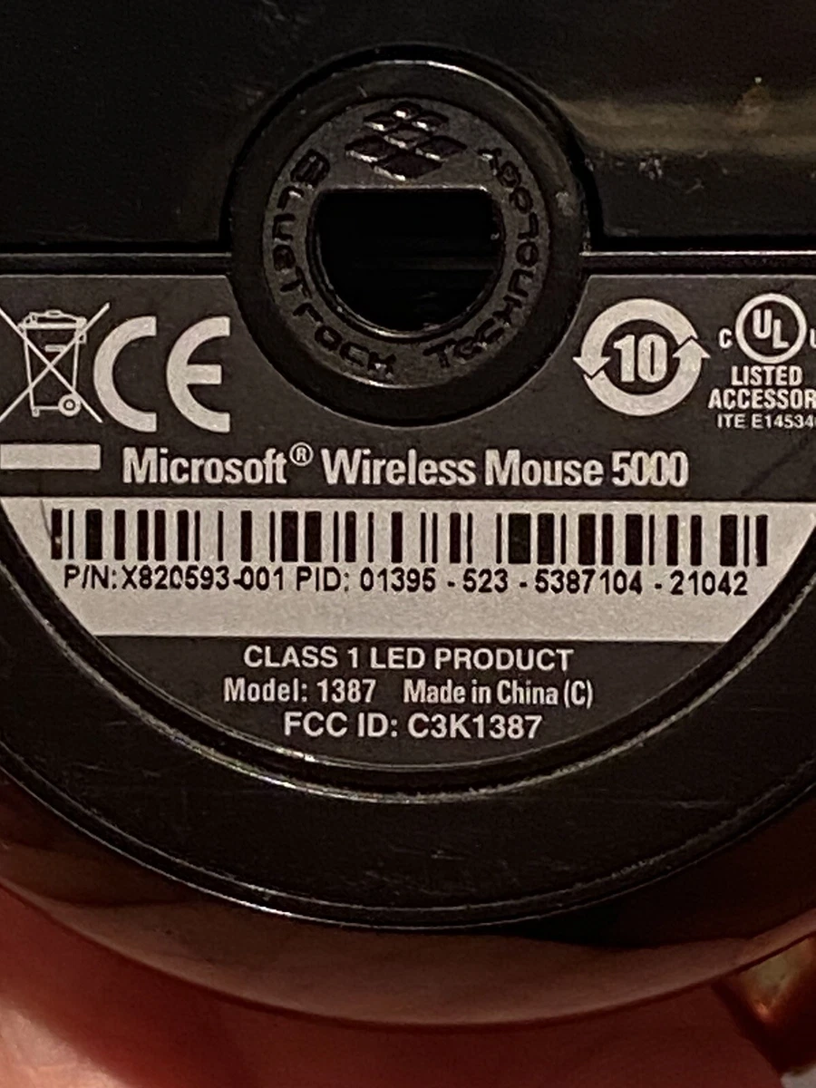 Microsoft Wireless Laser Mouse 5000