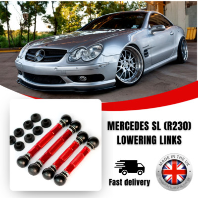 MERCEDES SL500 EVOLUTION LOWERING LINKS KIT R230 (ADVANCED ADJUSTMENT ...