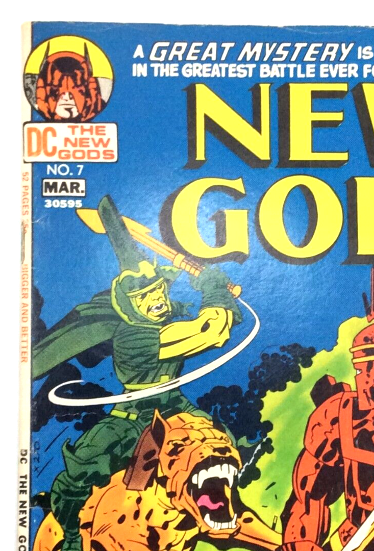 1972 DC COMICS - NEW GODS #7 - 1ST APPEARANCE OF STEPPENWOLF - KEY | eBay