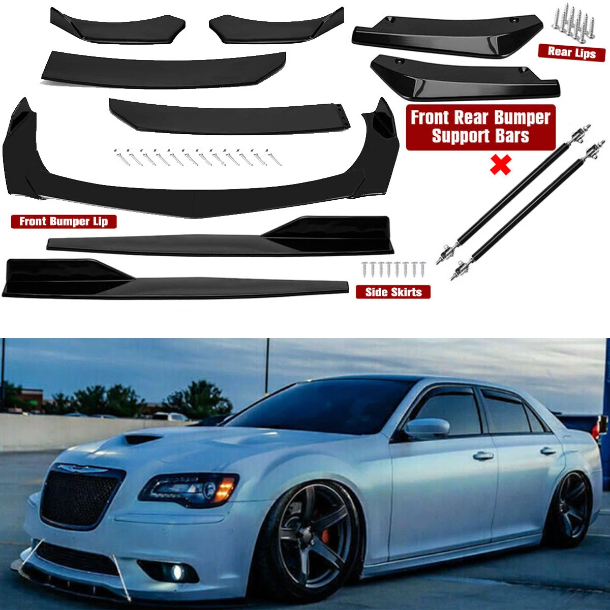AE107 VeilSide 2011-2023 Chrysler 300C USA Wide Body Trim, 58% OFF
