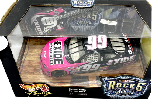Hot Wheels NASCAR Rocks America 1:24 Jeff Burton #99 Exide Batteries ...