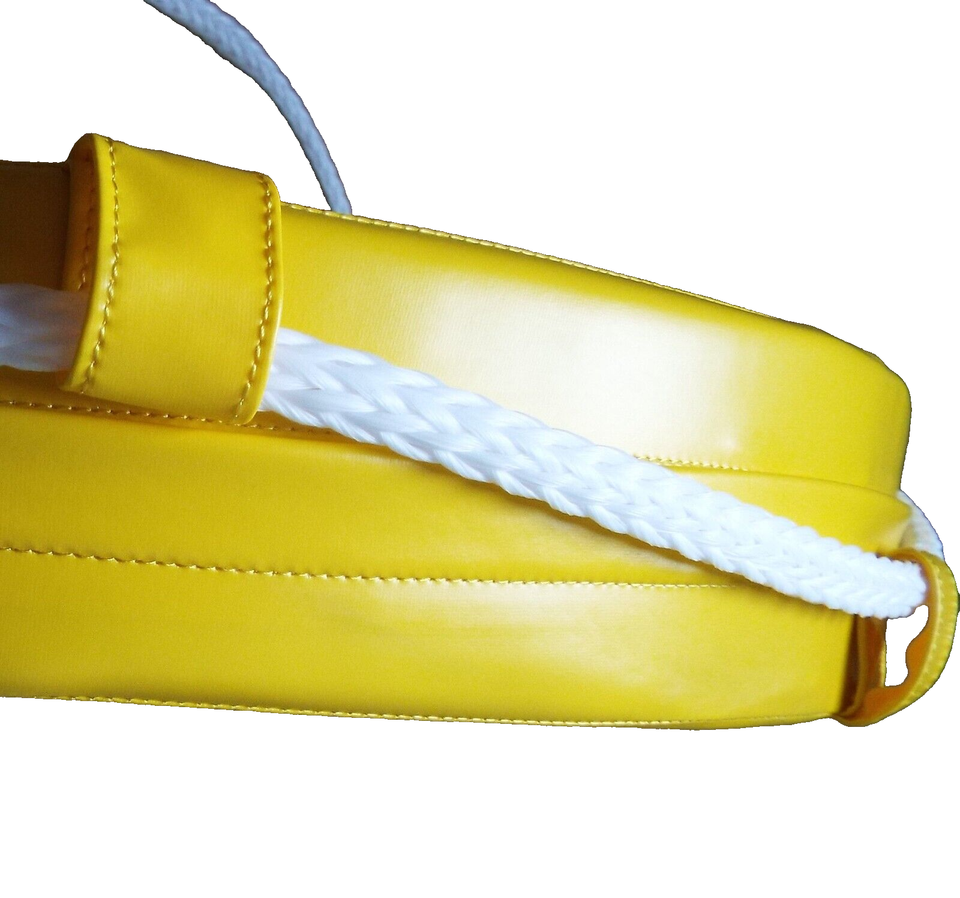Horseshoe Lifebuoy - Yellow Man Overboard Rescue Boat Yacht Sailing ...