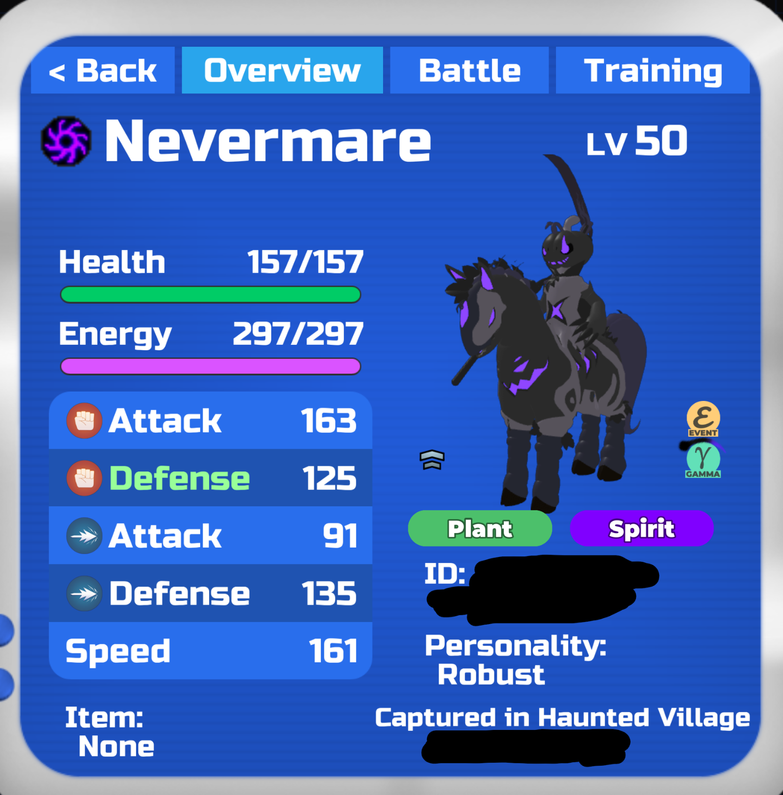 😈Roblox Loomian Legacy Gamma Nevermare ULTRA RARE AND CHEAP 😈MATCHING ...