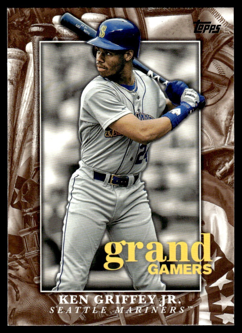 2024 Topps Series 1 Grand Gamers Ken Griffey Jr. Seattle Mariners #GOG ...