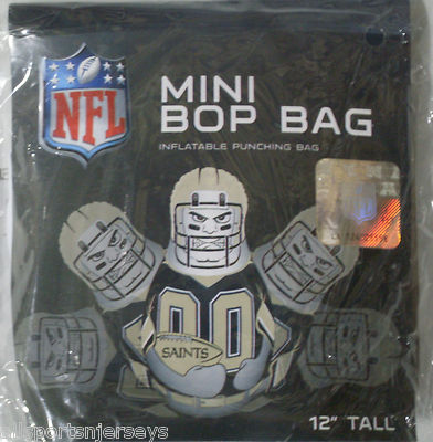 NFL New Orleans Saints 12 inch Inflatable Mini Bop Bag by Fremont Die ...