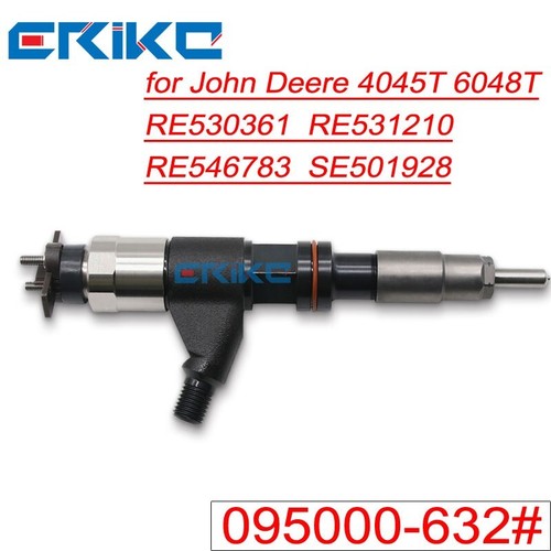 095000-6320 DIESEL FUEL INJECTOR FOR JOHN DEERE RE546783 RE531210 ...