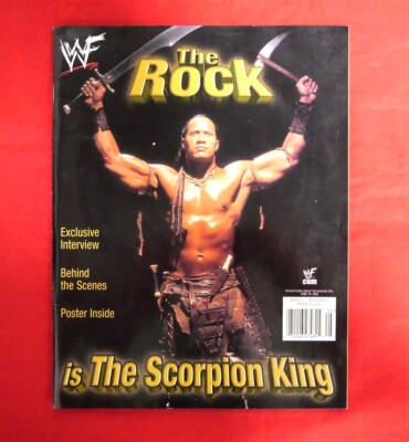 WWF The Rock Is The Scorpion King June 19th, 2002 Magazine | eBay