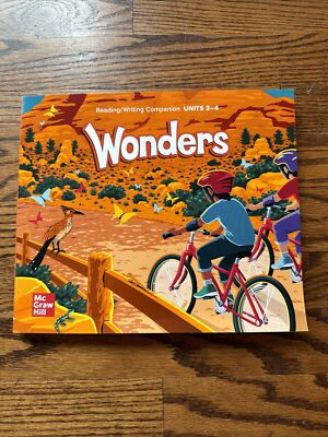 NEW Wonders Grade 3 National Reading Writing Companion Units 3-4 ...