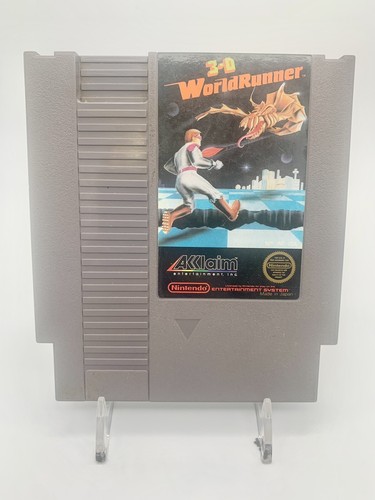 3-D WorldRunner (Nintendo Entertainment System, 1987) NES Authentic ...