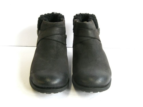 UGG BENSON WOME ANKEL BOOTS LEATHER BLACK US 9 /UK 7 /EU 40 | eBay