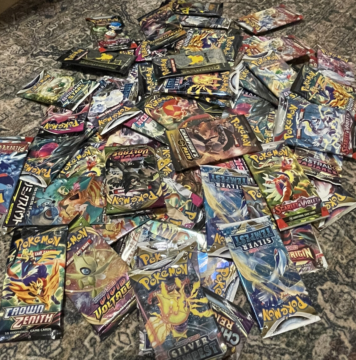 Myst. Pokémon Card Grab Bag! 20 cards per pack (3 HIT PULLS PER BAG ...