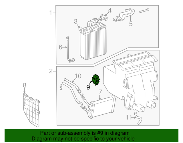 TOYOTA 8710606060 Genuine OEM Factory Original Mode Motor for sale ...