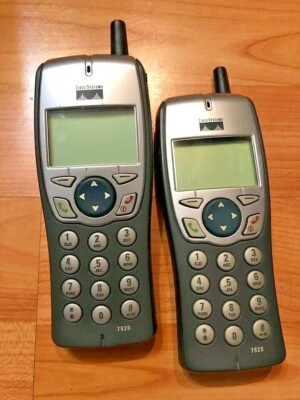 *UNTESTED* LOT 2 CISCO SYSTEMS 7920 WIRELESS HANDSET VOIP PoE IP ...