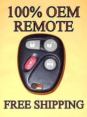 OEM GM GMC CHEVY VAN KEYLESS ENTRY REMOTE FOB TRANSMITTER KOBLEAR1XT ...